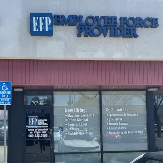 Trabajos en bodega | Employee Force Provider |San Bernardino